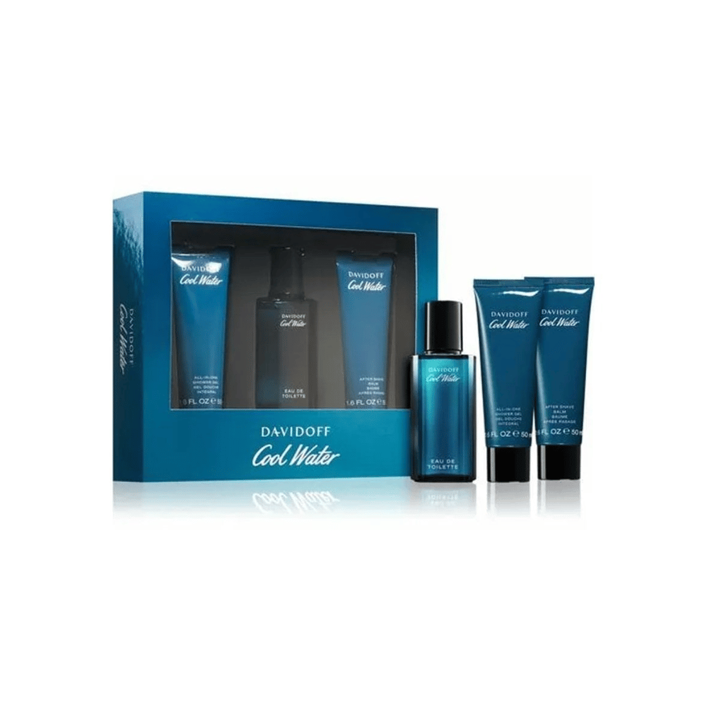 Cool Water Mens 40ml 3pc Gift Set – Lilys Pharmacy & Health Store