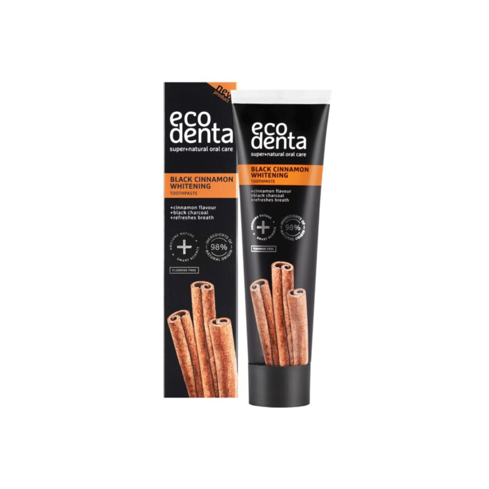Ecodenta Blackline Black Cinnamon Toothpaste 100ml – Lilys Pharmacy ...
