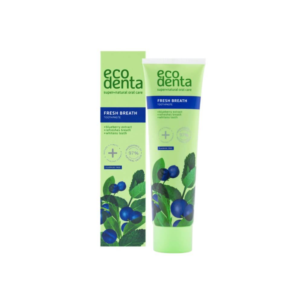 Ecodenta Green Line - Fresh Breath Blueberry Toothpaste 100ml – Lilys ...