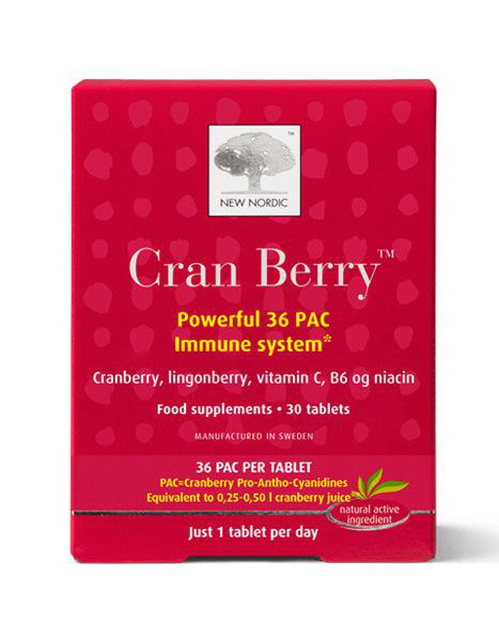 New Nordic Cran Berry 30 Tablets – Lilys Pharmacy & Health Store