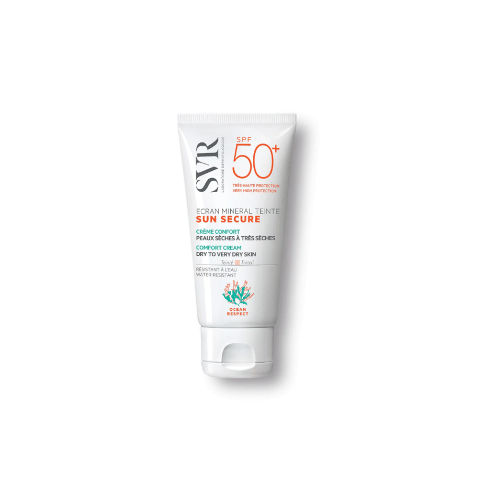SVR SUN SECURE -MINERAL TINTED CREAM SPF50 DRY TO VERY DRY SKINS 60G ...