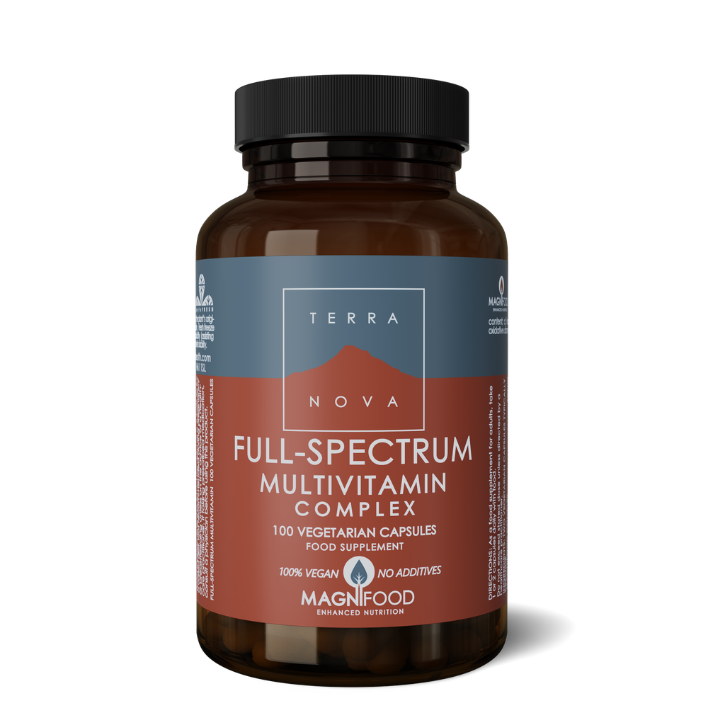 Terra Nova Full Spectrum Multivitamin Complex Veg Caps 100caps |Lillys ...