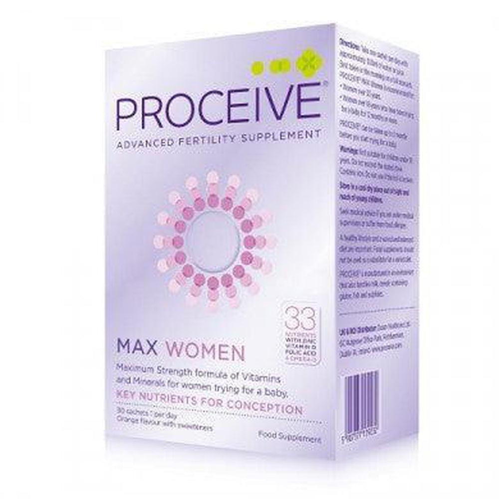Proceive MAX Women Fertility Supplement 30 sachets | Lilly's Pharmacy ...